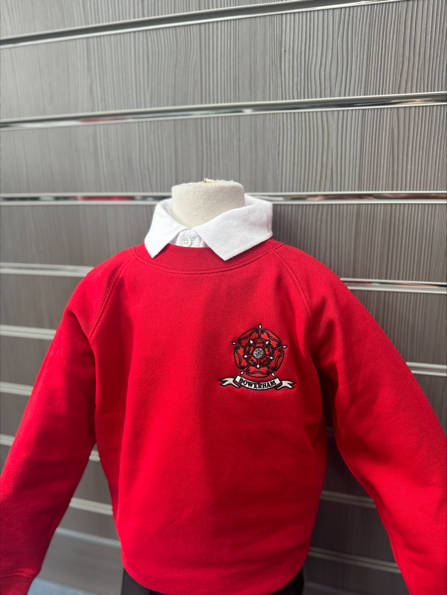 Rose logo Sweatshirt - Bowerham Primary - Schoolwear - Uniform ...